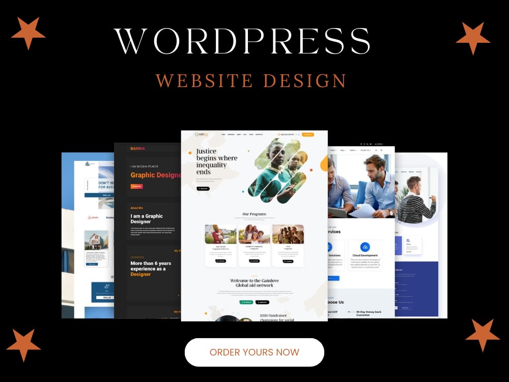 Professional responsive wordpress website design and development | Upwork