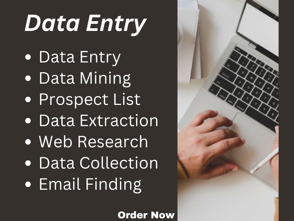 30 hours of Data Entry, Web Research as per your criteria, &Admin Support | Upwork