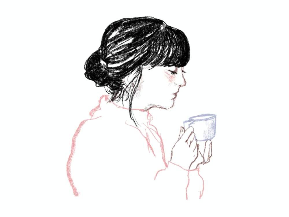 Hand-drawn digital portrait in soft pastel style | Upwork