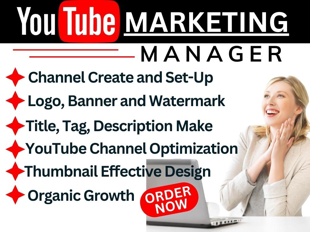Youtube Channel Manager for Organic youtube Growth | Channel Management ...