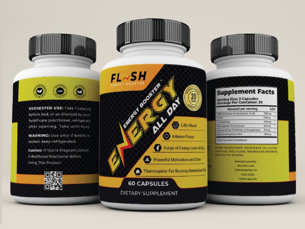 A pixel-perfect product label design for your business | Upwork