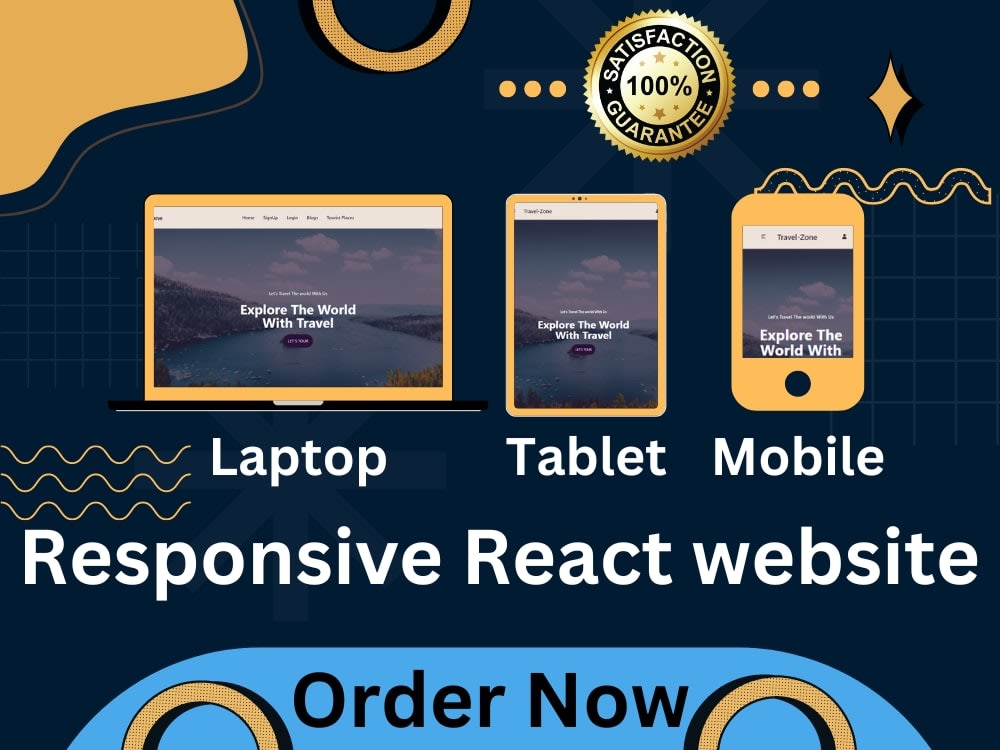 PSD to react and Figma to reactjs website with the tailwind 8pages | Upwork