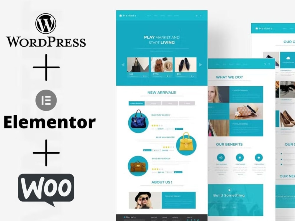 PSD, XD, Sketch, Ai, Figma to WordPress Conversion using Elementor | Upwork
