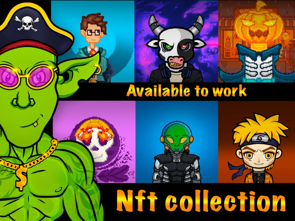 Unique nft collection for your project | Upwork