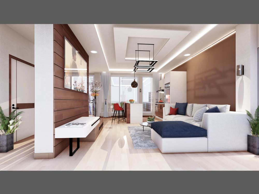 A photorealistic Lumion interior render of your drawings and vision ...