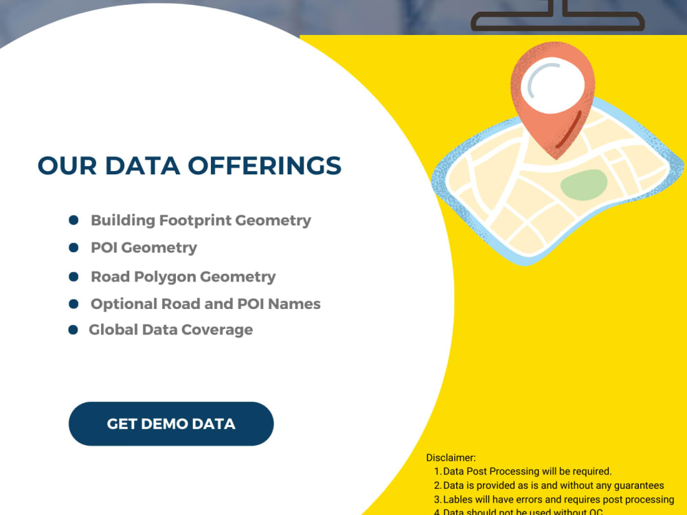 Road Geometry, Building Footprint, POI Geometry | Upwork