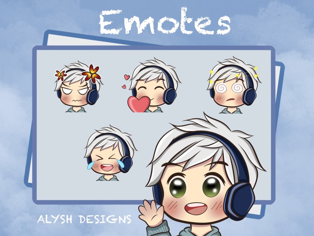 Custom emotes, sub badges, stickers for you | Upwork