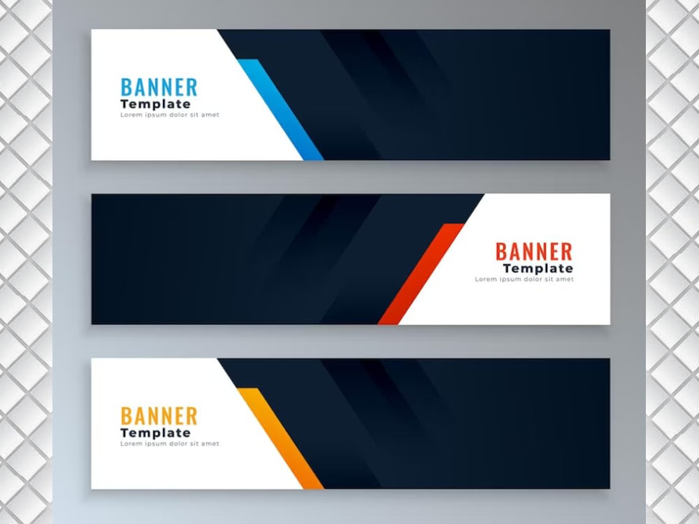 High-quality website banners Design. | Upwork