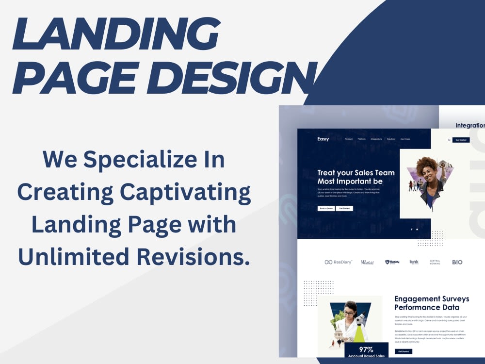 Captivating Website Design | Landing Pages | WordPress | Elemenator | Upwork