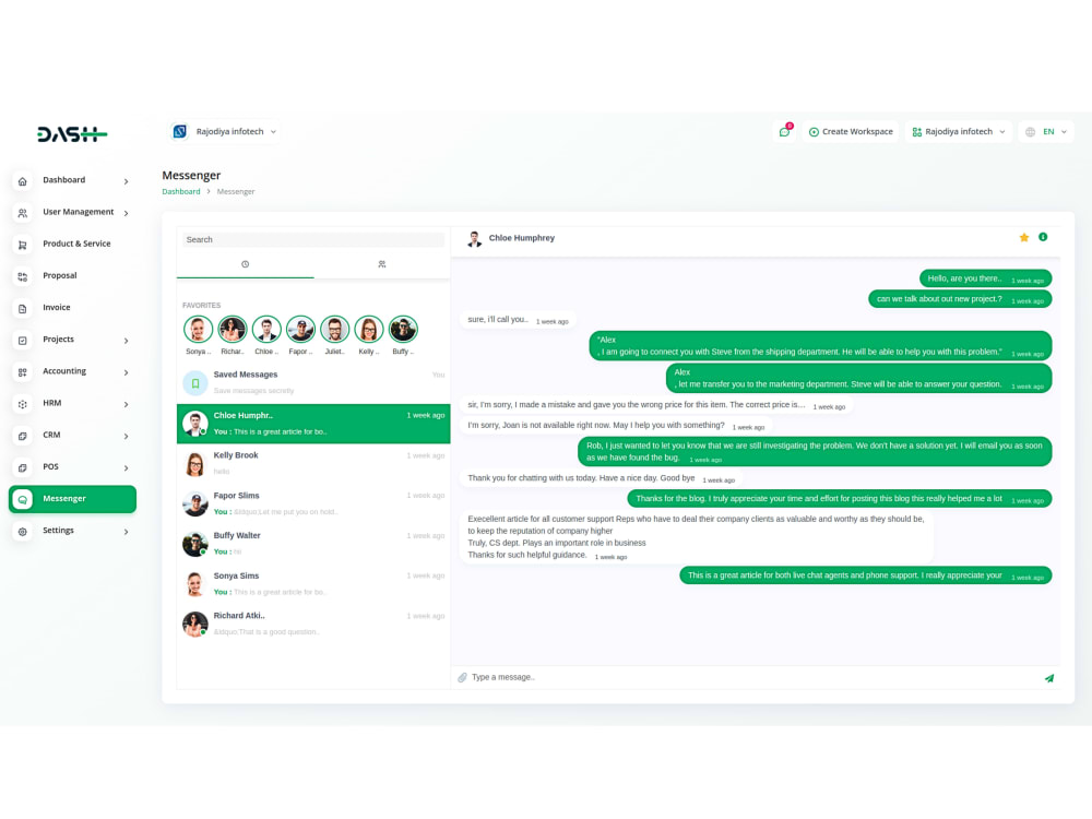 WorkDo Dash SaaS - Open Source ERP with Multi-Workspace | Upwork