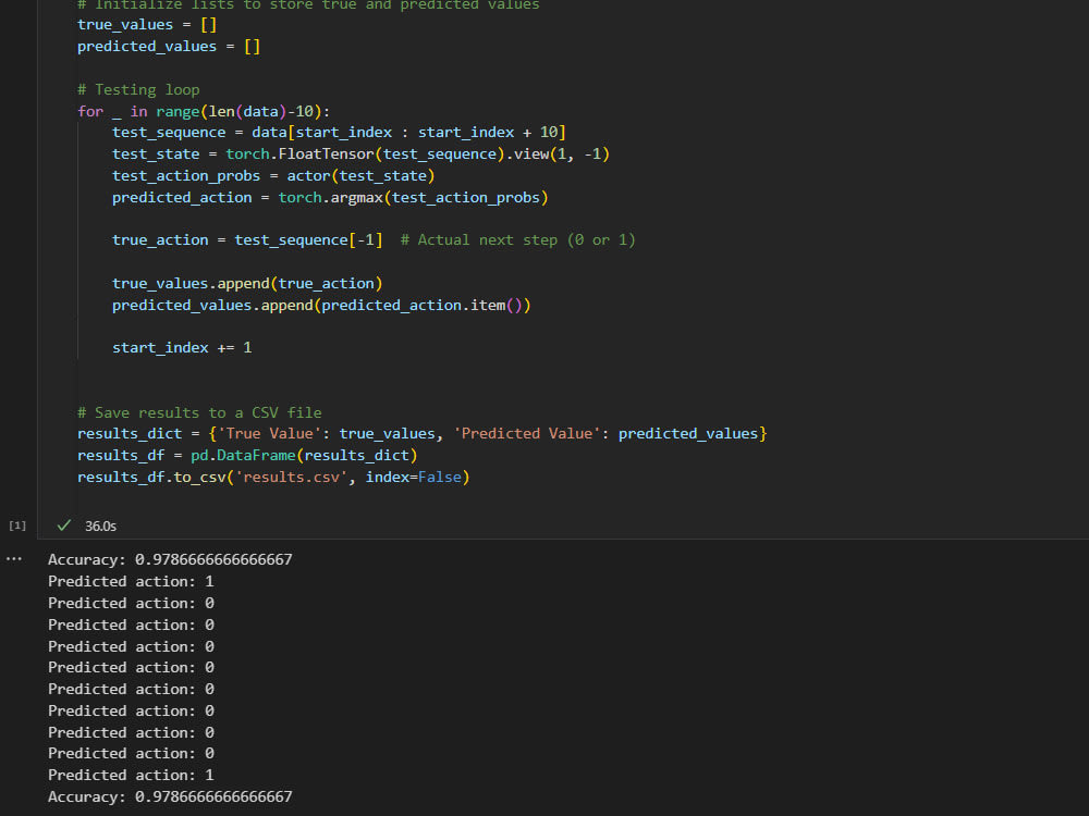 Python-Crafted AI Model with Exceptional Accuracy | Upwork