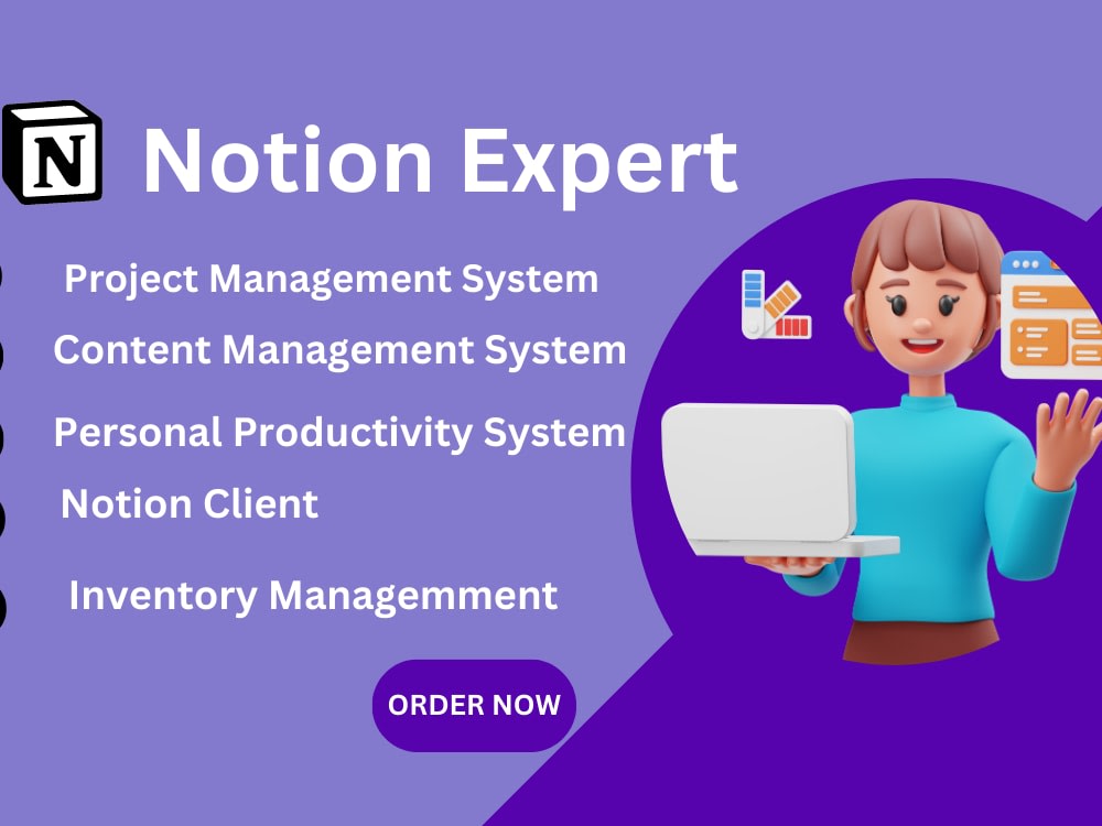 A notion workspace and notion template | Upwork