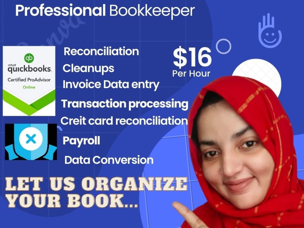 1-year Accounts clean up, Categorization,reconciliation. | Upwork