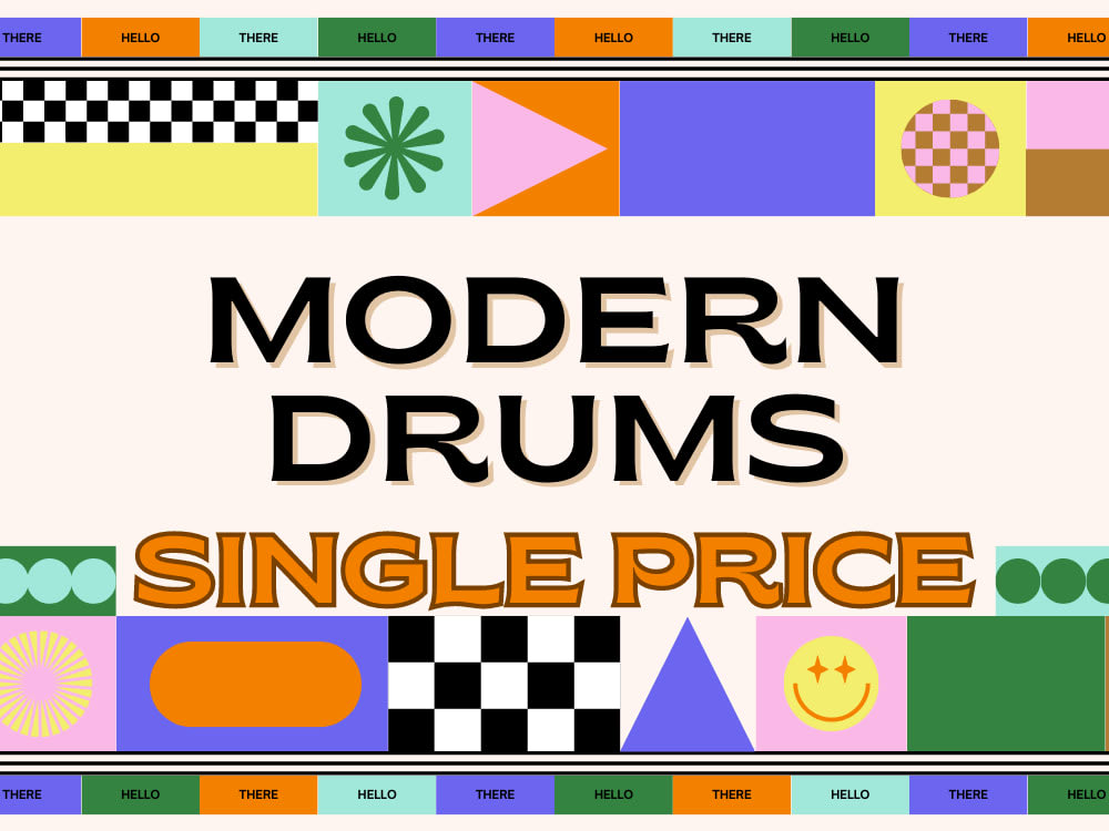 Dynamic modern drums in 48 hours | Upwork