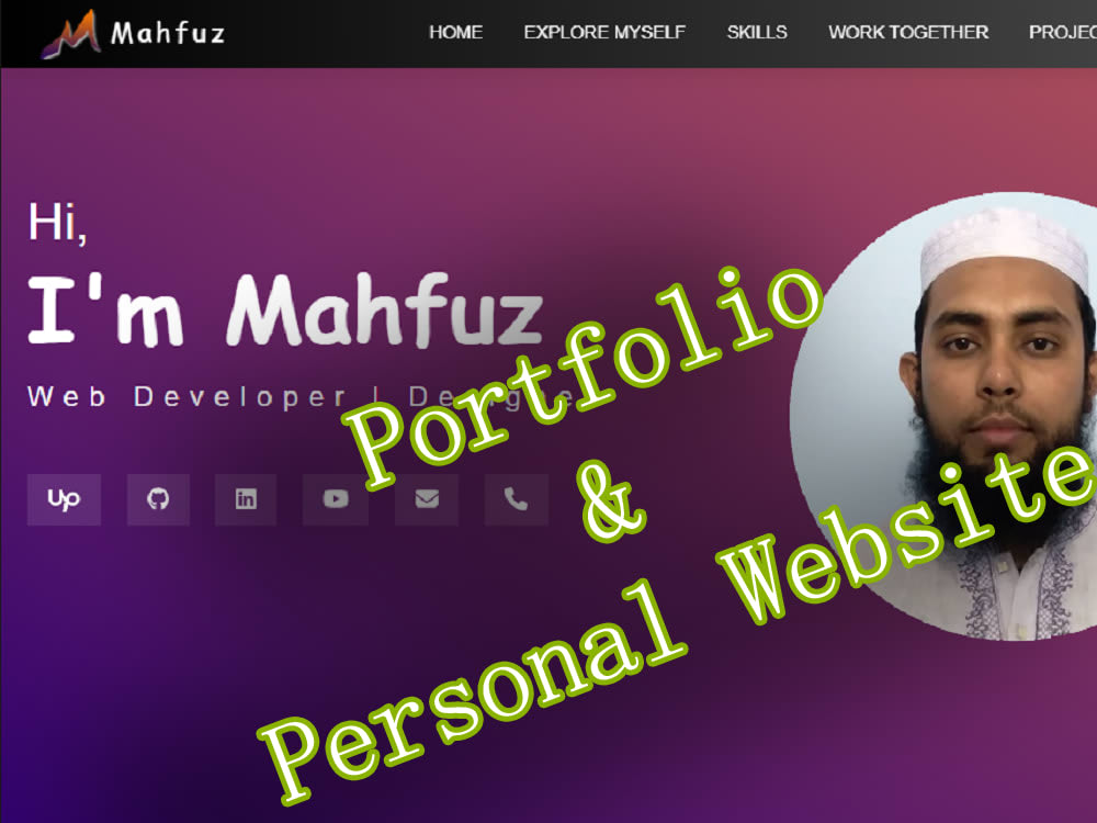 A responsive and dynamic portfolio website | Upwork A responsive and dynamic portfolio website | Upwork