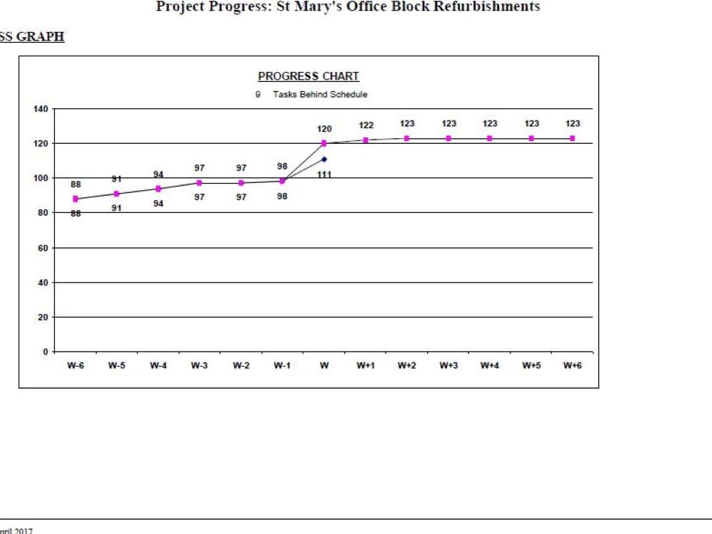 A complete TimeNow Project Progress and Status Report | Upwork