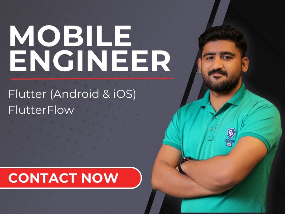 Flutter development, encompassing mobile apps, Flutter Flow, Android & iOS. | Upwork