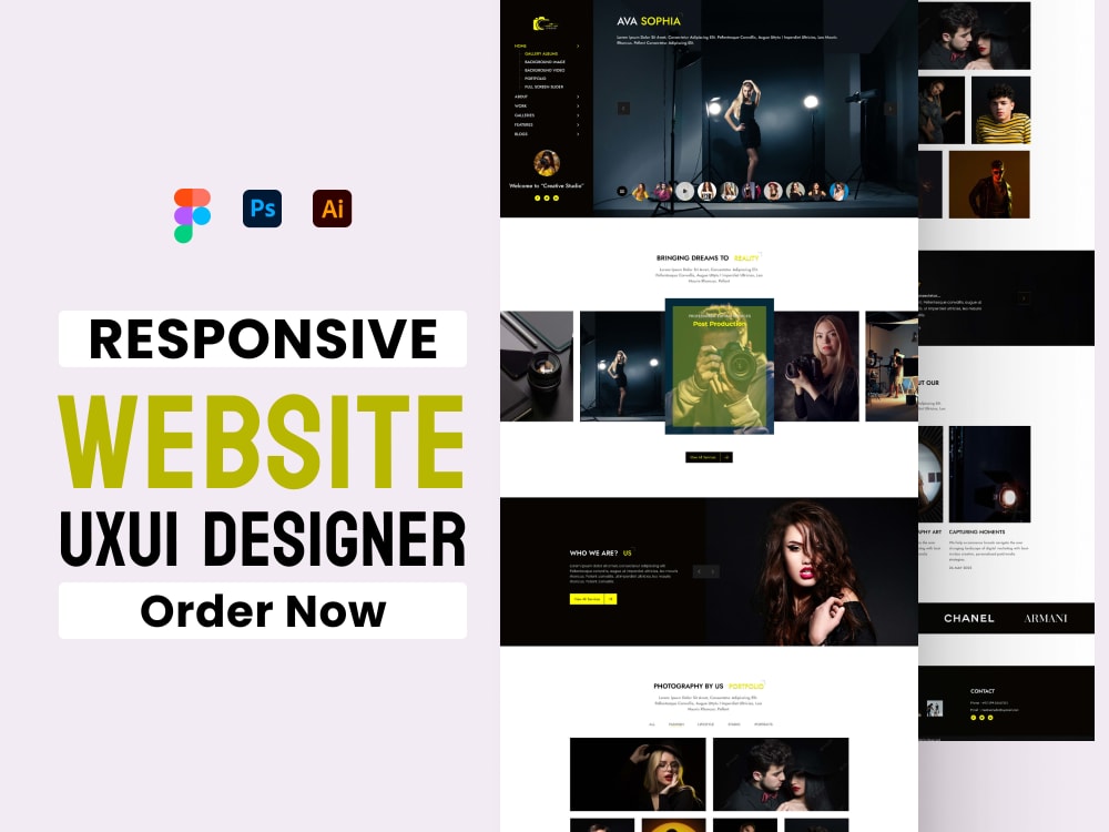 Website Design, Web Designer, UI designer, Mobile UI Designer | Upwork