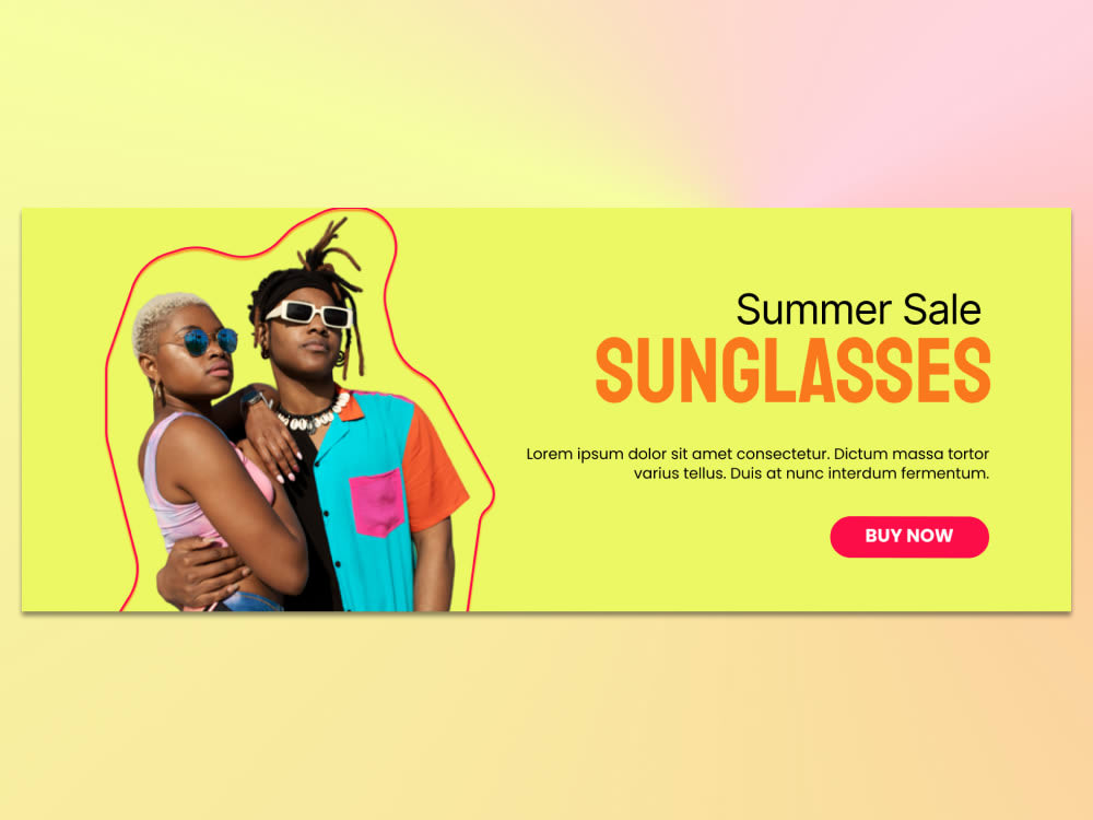 Professional Static Web Banner Design | Upwork