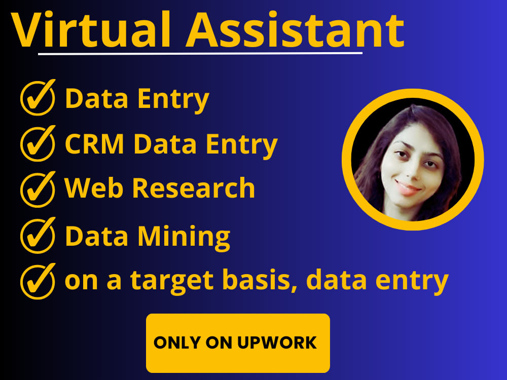 Data entry, typing, copy paste, web research, data transfer, data mining | Upwork