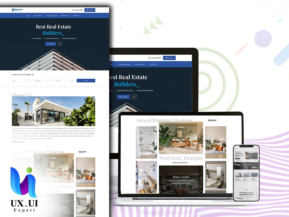 Responsive and Interactive Website UI in Figma, Adobe XD, Sketch | Upwork