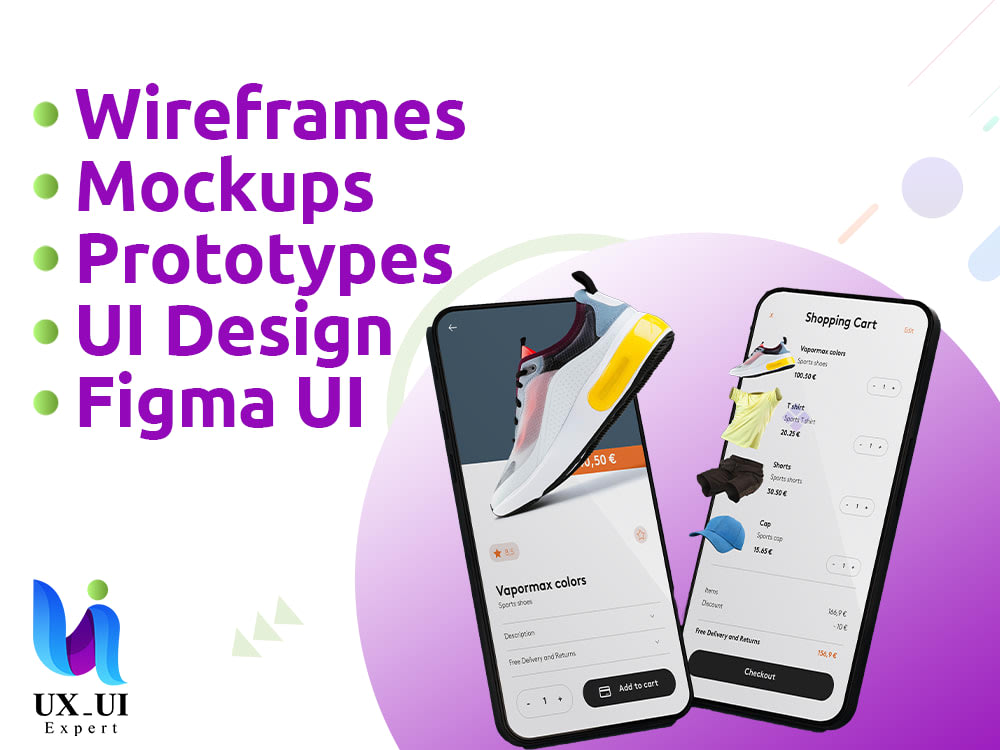 Wireframes, Mockups, low fidelity, high fidelity clickable prototypes ...
