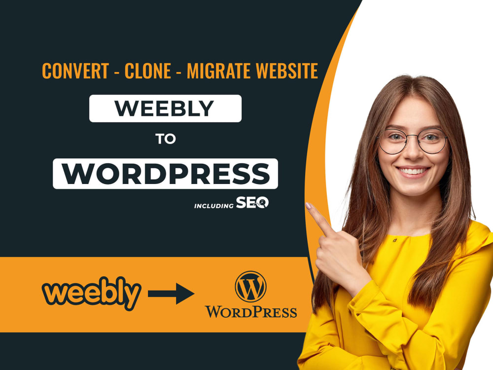 Expert Weebly to WordPress migration | convert move Weebly to WordPress | Upwork