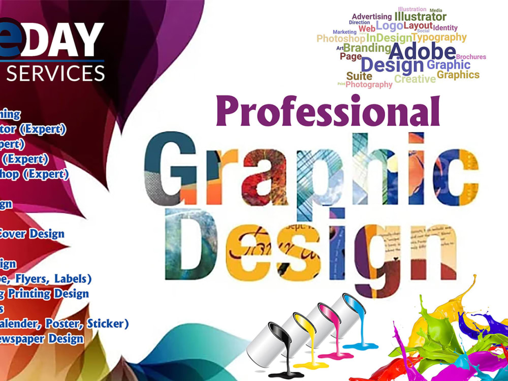 A professional Graphic Designer, all types of logos, brochures ...
