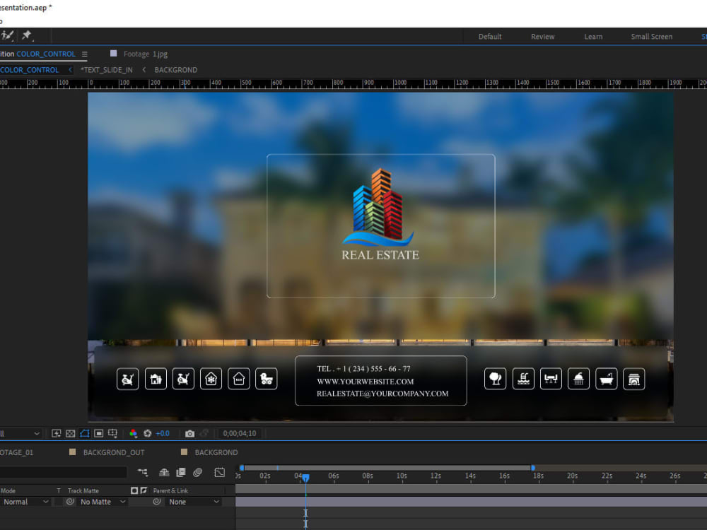 Creative real estate promo with motion graphics & call-out titles. | Upwork