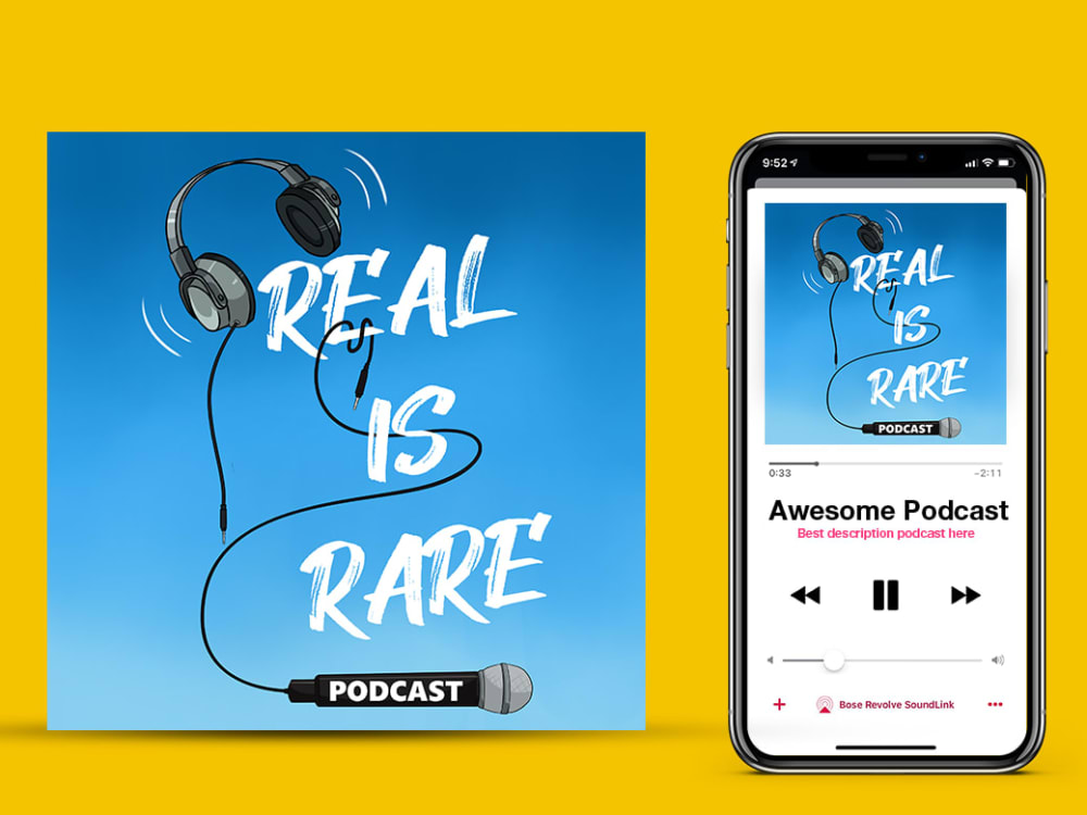 Design stunning artwork for your podcast cover art | Upwork