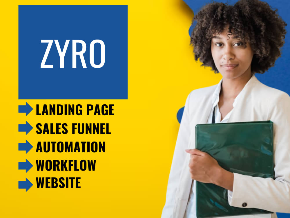 A Zyro website design,landing page, redesign and SEO optimization. | Upwork