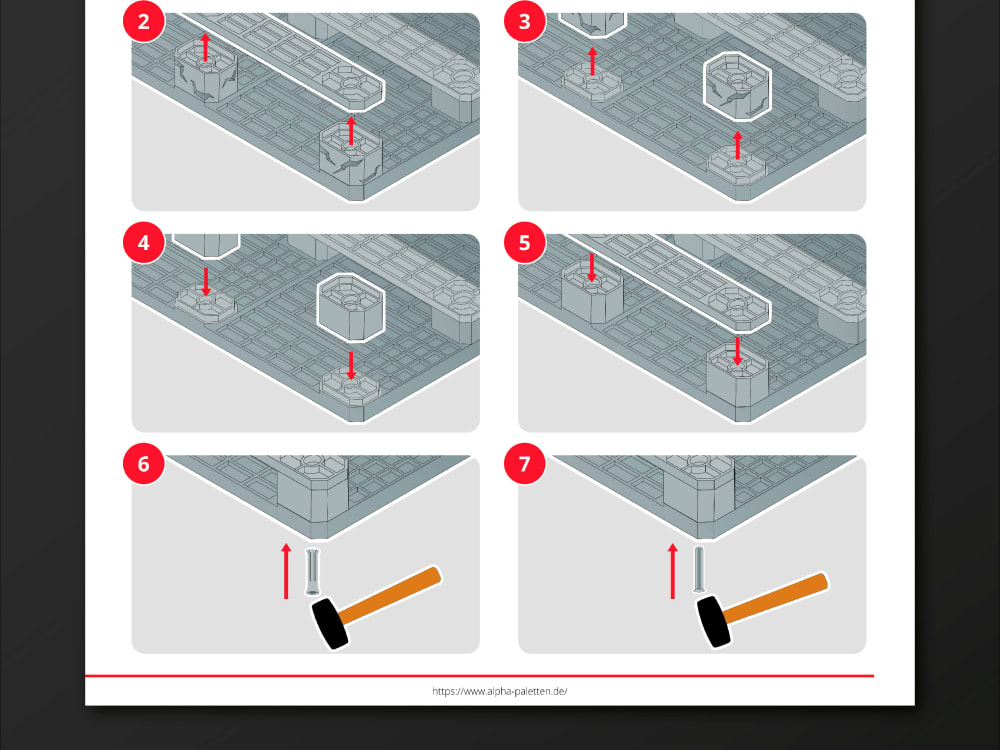A precise assembly instruction for your product | Upwork