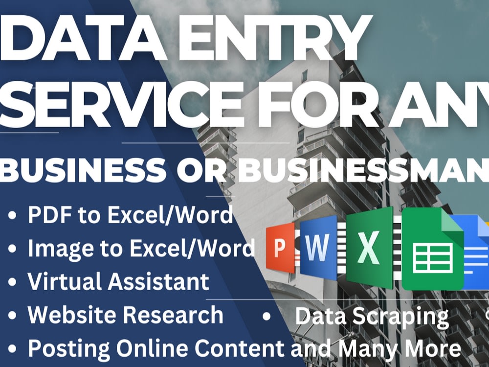 Expertly handled data entry, copy paste, and excel tasks | Upwork
