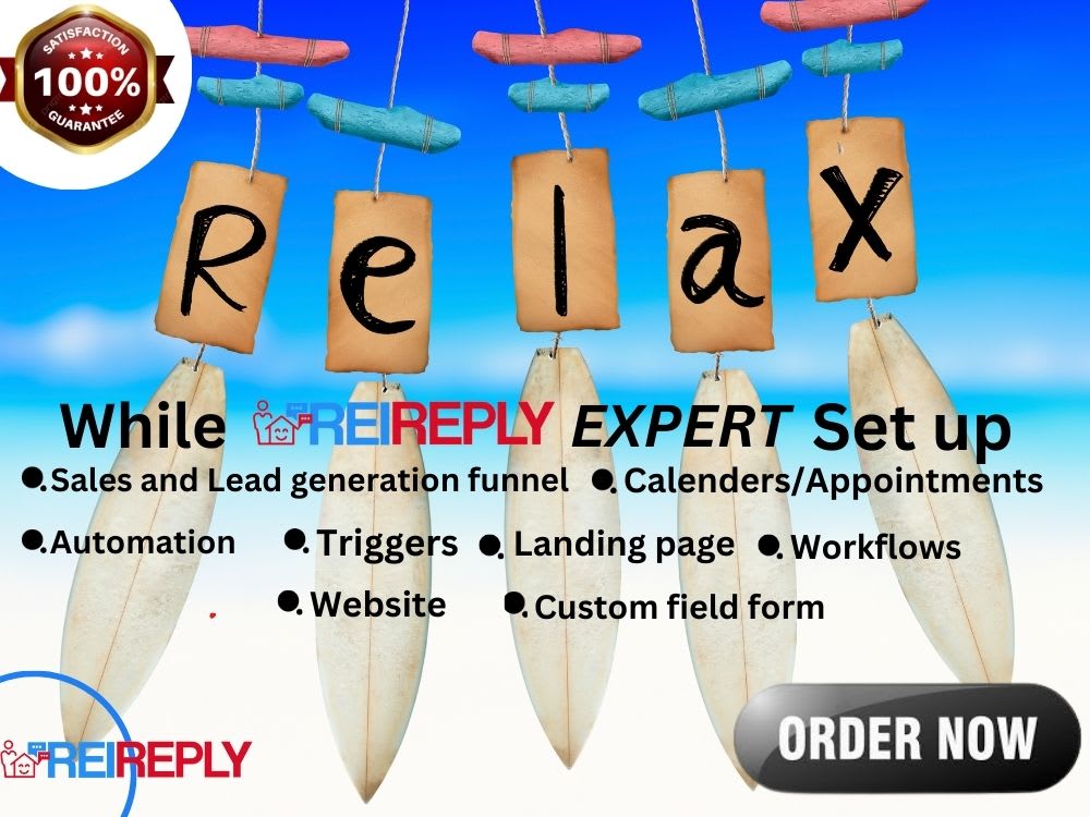Rei Reply Sales Funnel, pipeline, Automation, landing page and website ...