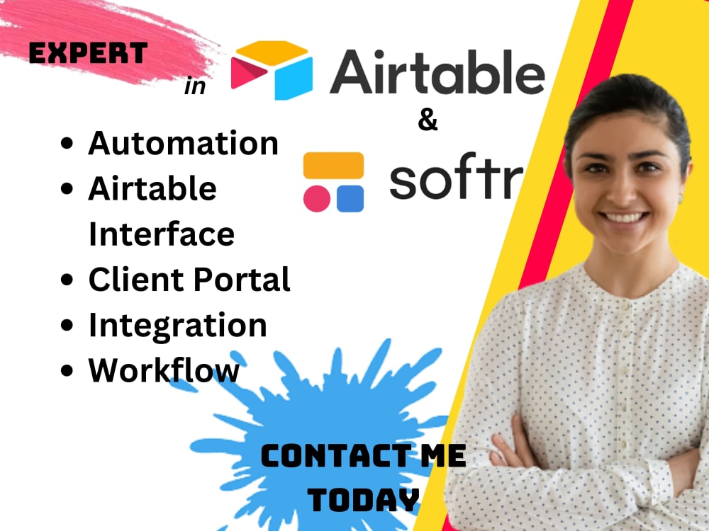 Airtable Database Dashboard Automation Airtable Integration And Softr Webapp Upwork