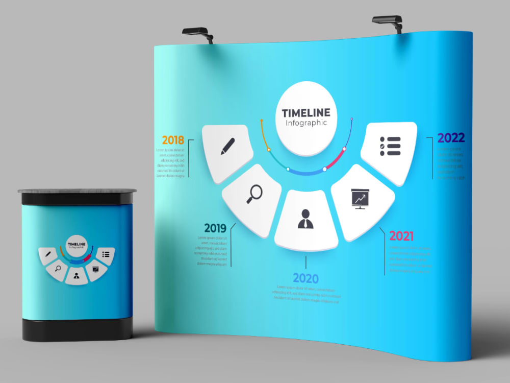 Design mesh, custom, step and repeat, backdrop banner | Upwork