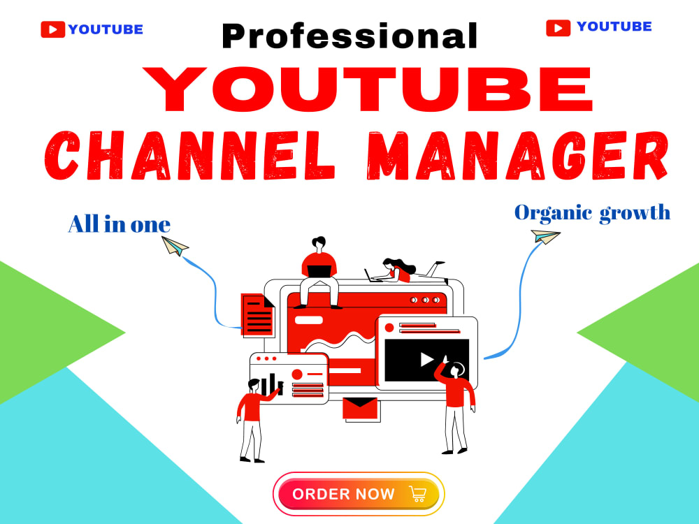 Youtube Channel Manager For Organic YT Growth by Professional YT SEO ...