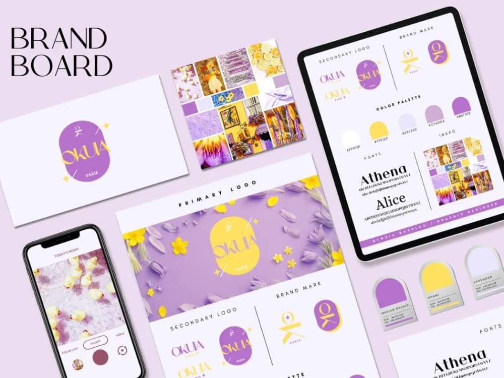 A modern logo and brand identity kit for your brand | Upwork