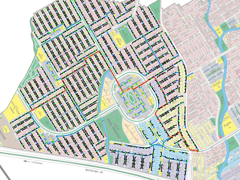 FTTH,FTTC,FTTP,FTTx,HLD,LLD,OSP, Splicing Plan Through GIS Technique ...