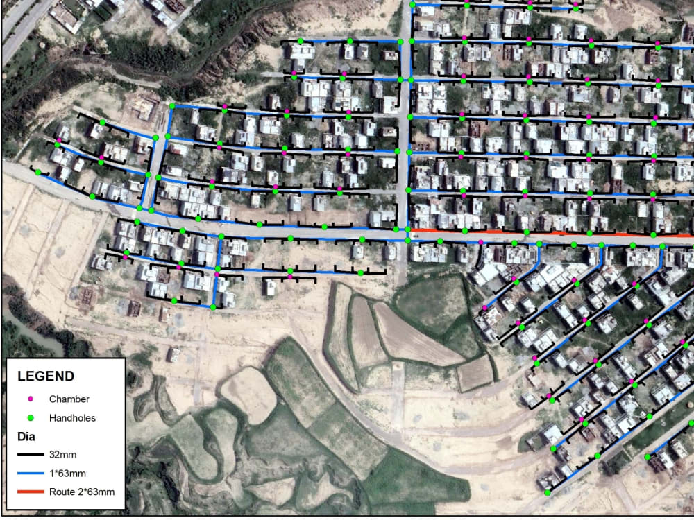 FTTH,FTTC,FTTP,FTTx,HLD,LLD,OSP, Splicing Plan Through GIS Technique ...