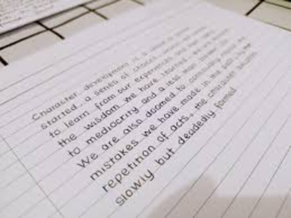 "a Flawlessly Executed Handwriting Project Tailored to Your Needs" | Upwork