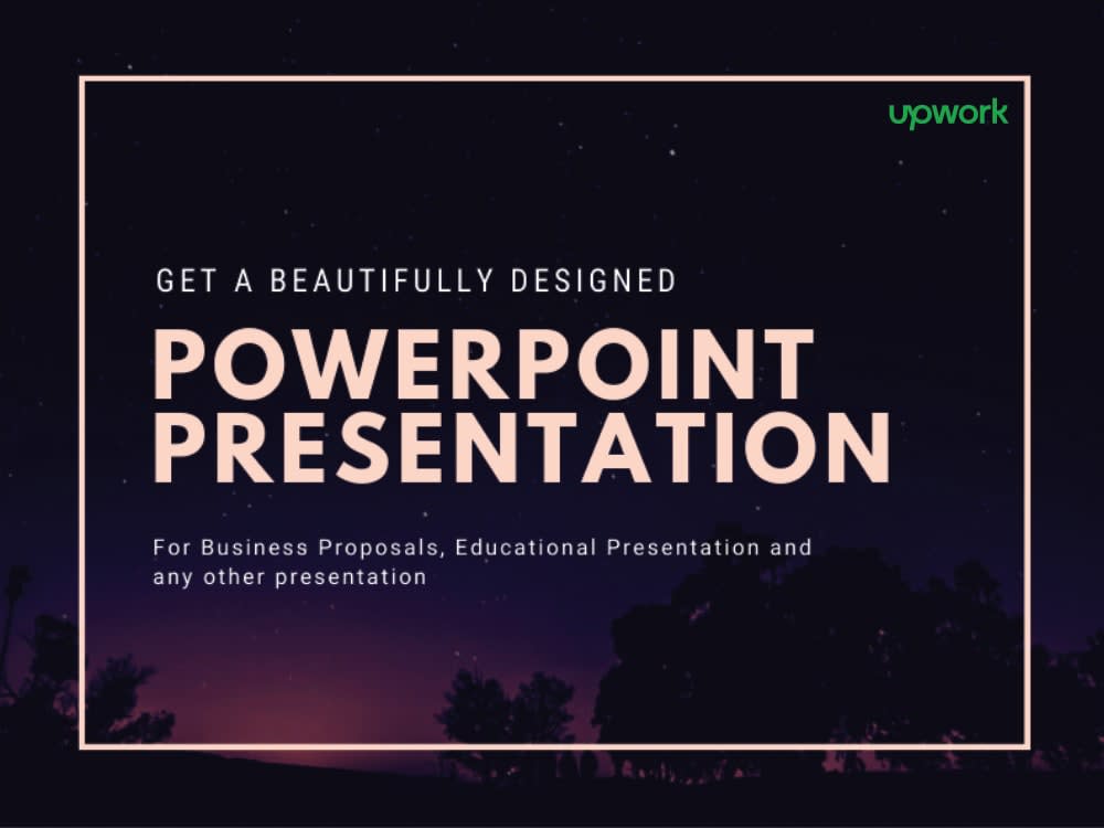 Beautifully designed and professional PowerPoint Presentation | Upwork