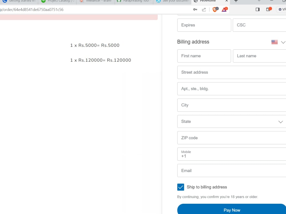 A Complete E Commerce Website Upwork