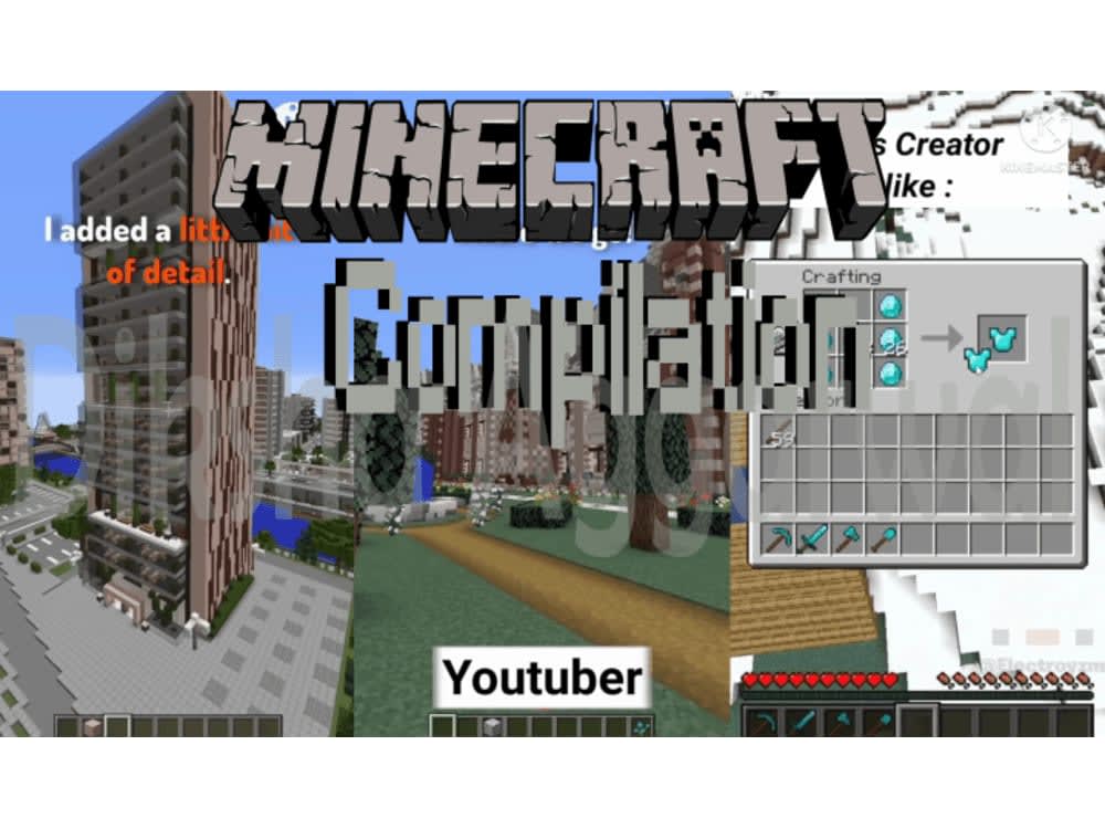 Customized Minecraft Youtube Thumbnail | Upwork