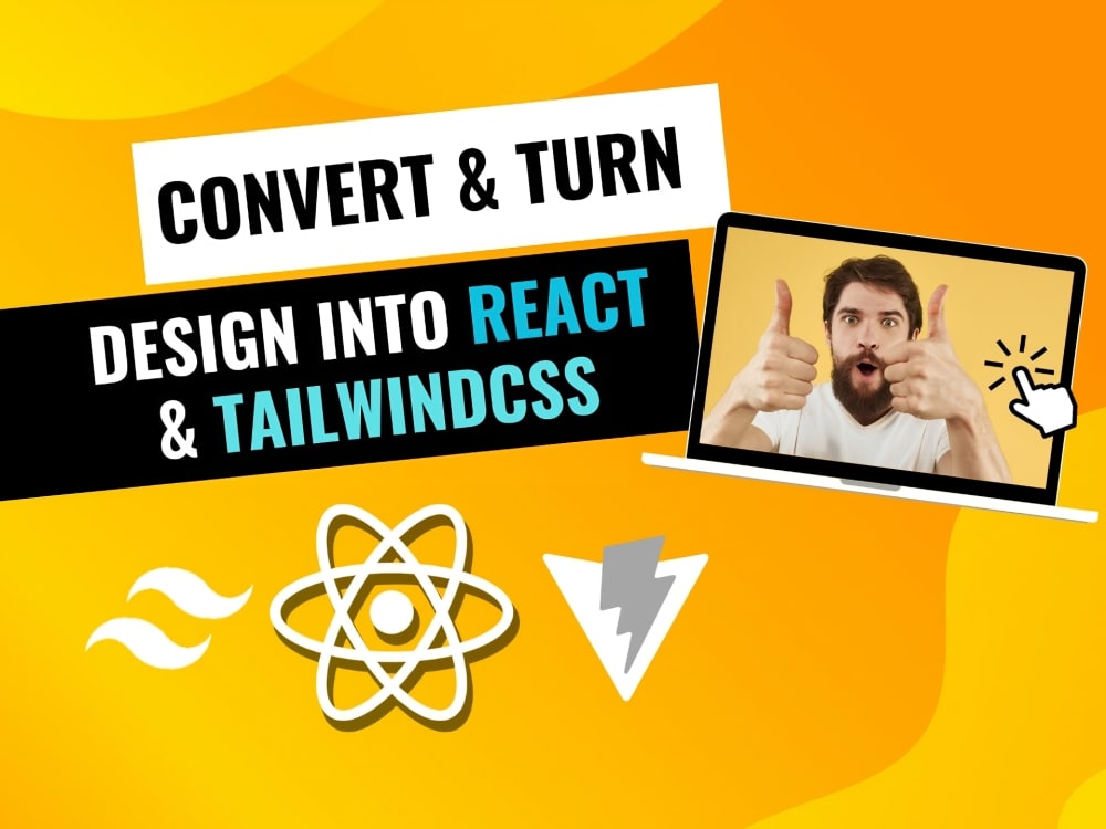 Conversion Of Your Figma Or Any Design Into Reactjs And Tailwindcss Upwork