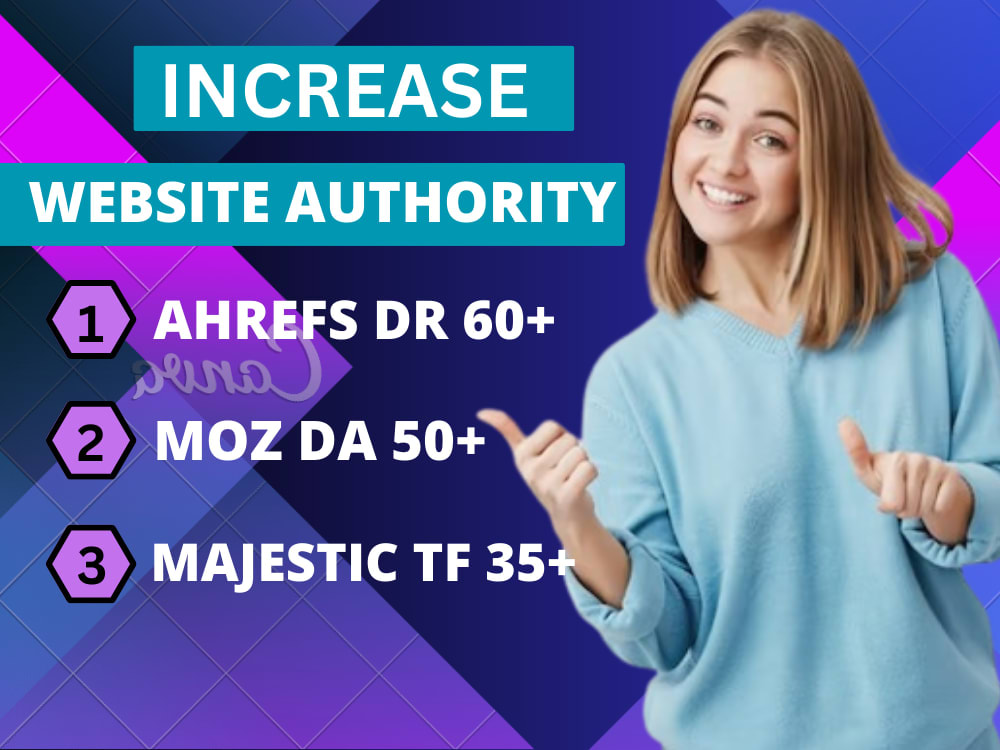 Increase domain rating DR ahrefs domain authority moz da tf HQ ...