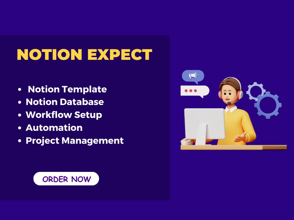 Notion Template Notion Workspace Setup Automation And Project