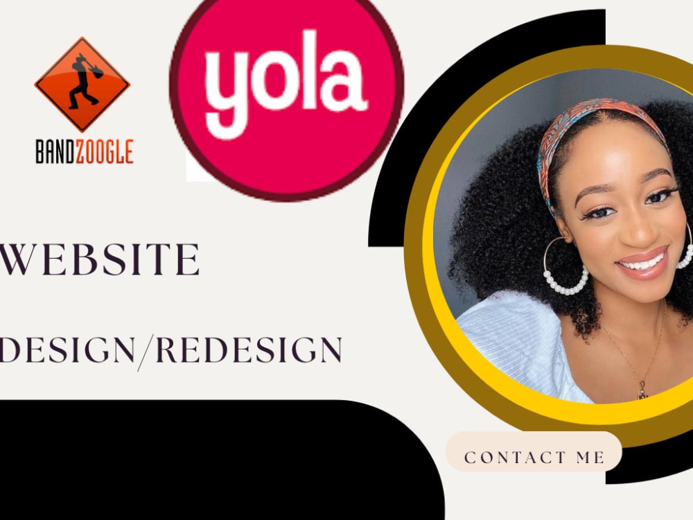 Yola website redesign Yola website Bandzoogle website | Upwork