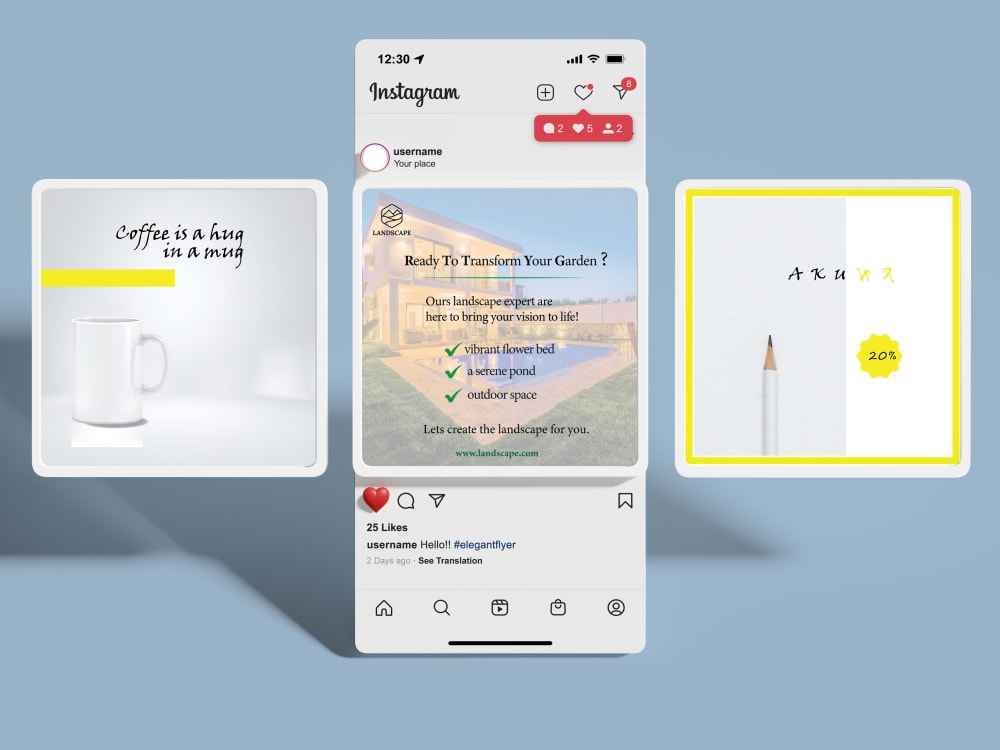 Professional social media post | Upwork