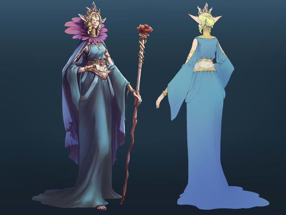 A unique character design and concept art. | Upwork